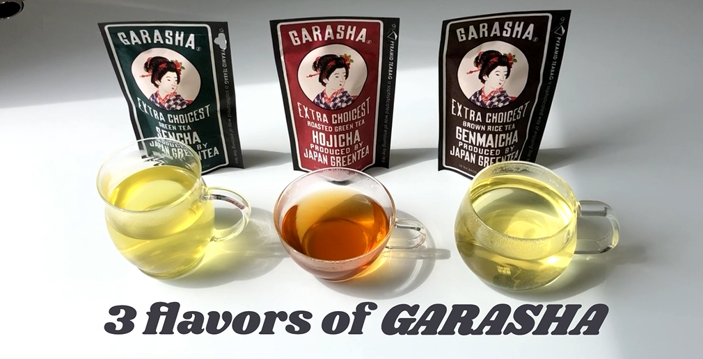 Shop GARASHA Sencha series now on Amazon USA. - Japan Greentea Co., Ltd.